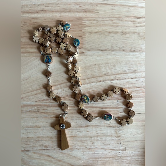 Jewelry | Vintage 1996 Month Of May Rosary With Golden Box | Poshmark